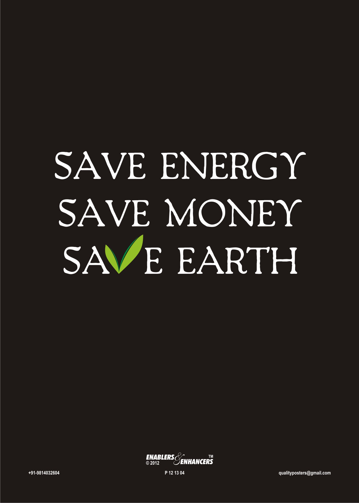 Save Energy Save Earth Save Energy Save Earth