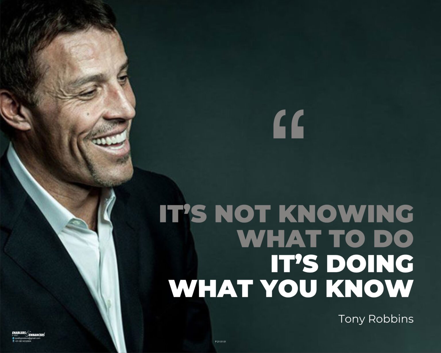 Leadership In Action – Motivational Posters – Enablers & Enhancers