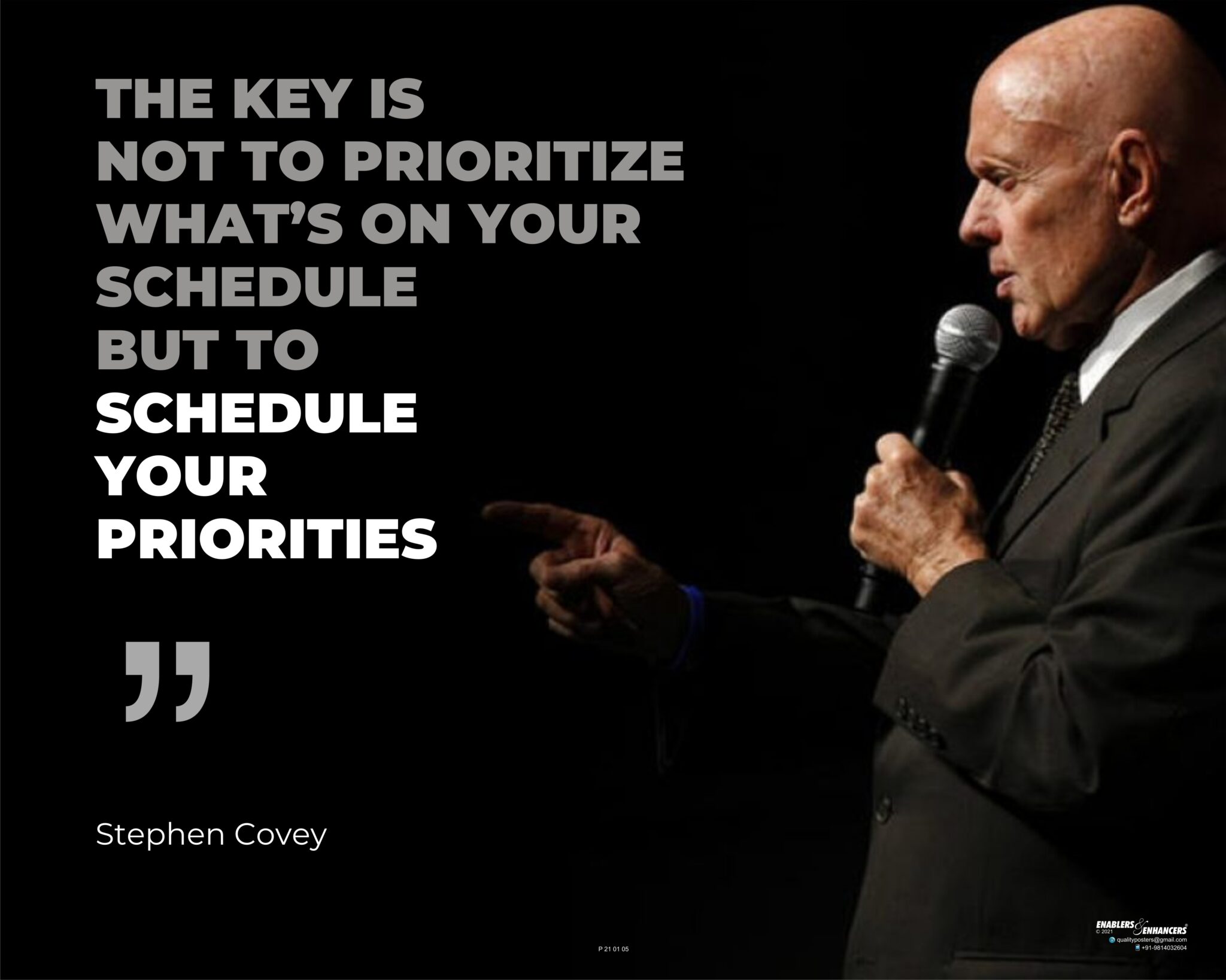 Leadership is Action- Motivational Poster Series! – Enablers & Enhancers